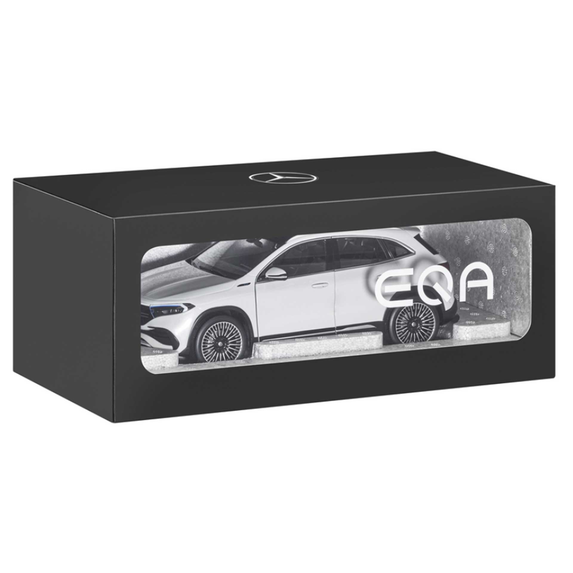 Mercedes-Benz Modellauto EQA H243 1:18 digitalweiß B66960827...