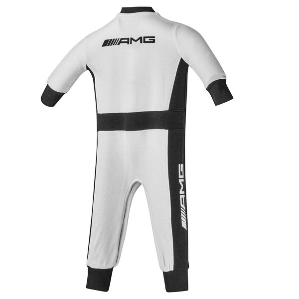 Mercedes-AMG Baby Strampler Rennanzug-Design Baumwolle Größe...