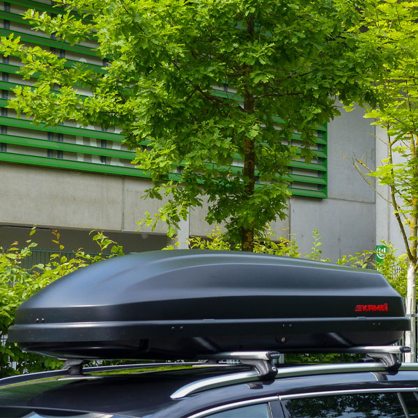 Kamei Dachbox Base 400 Liter schwarz matt 08140001...